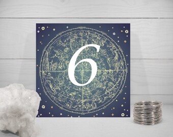 Travel Theme Vintage World Map Table Numbers Custom - Etsy