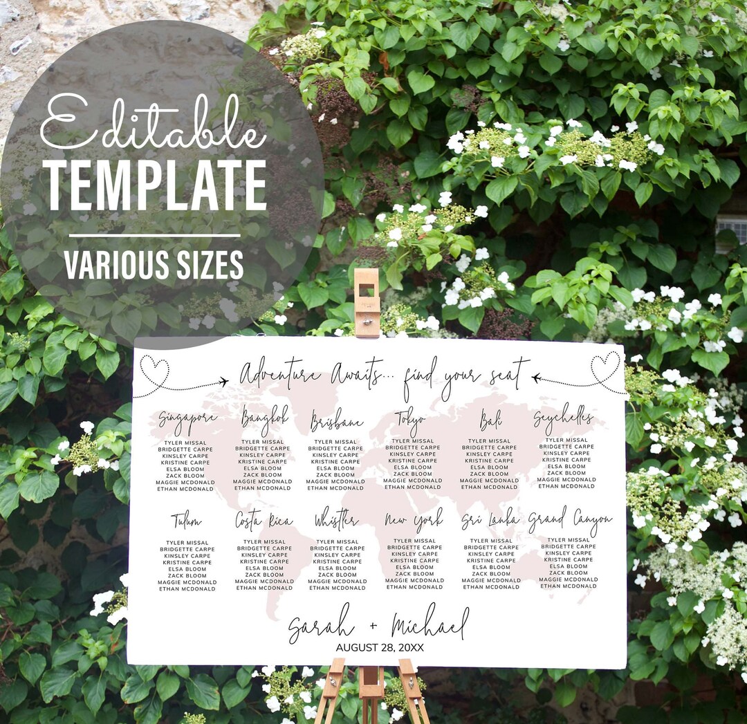 Adventure Awaits - Where in the World Are You Sitting Travel Theme ...