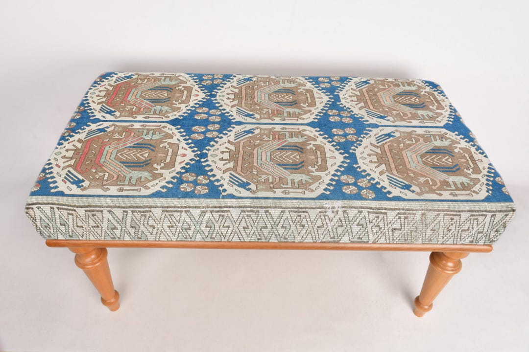 Aztec Bench, Bench for Bedroom,ottoman Bench, Upholstered Bench ...