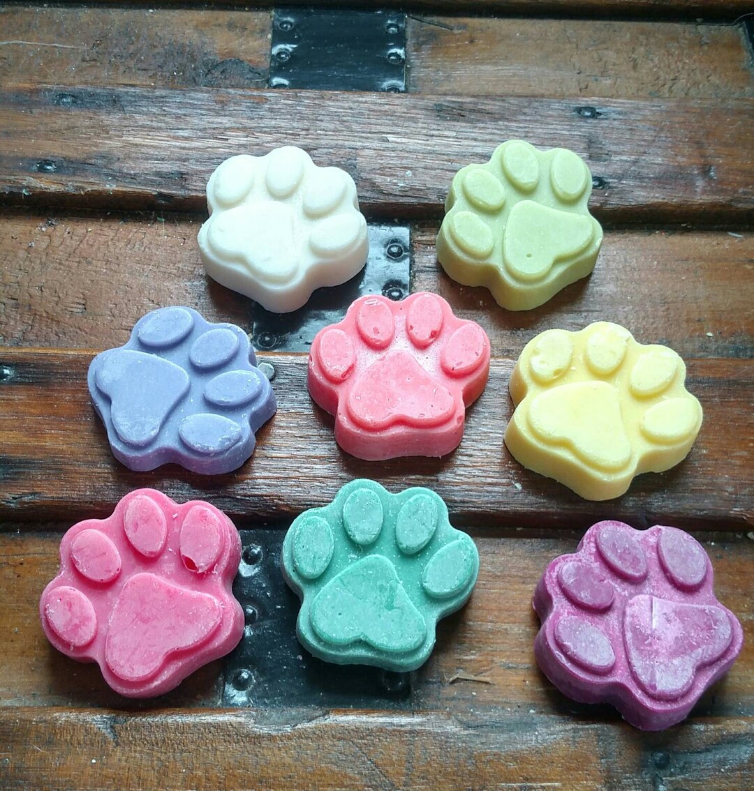 Soy Wax Melts-paw Prints- Wax Tarts-customize Your Scent-rescue Dog - Etsy