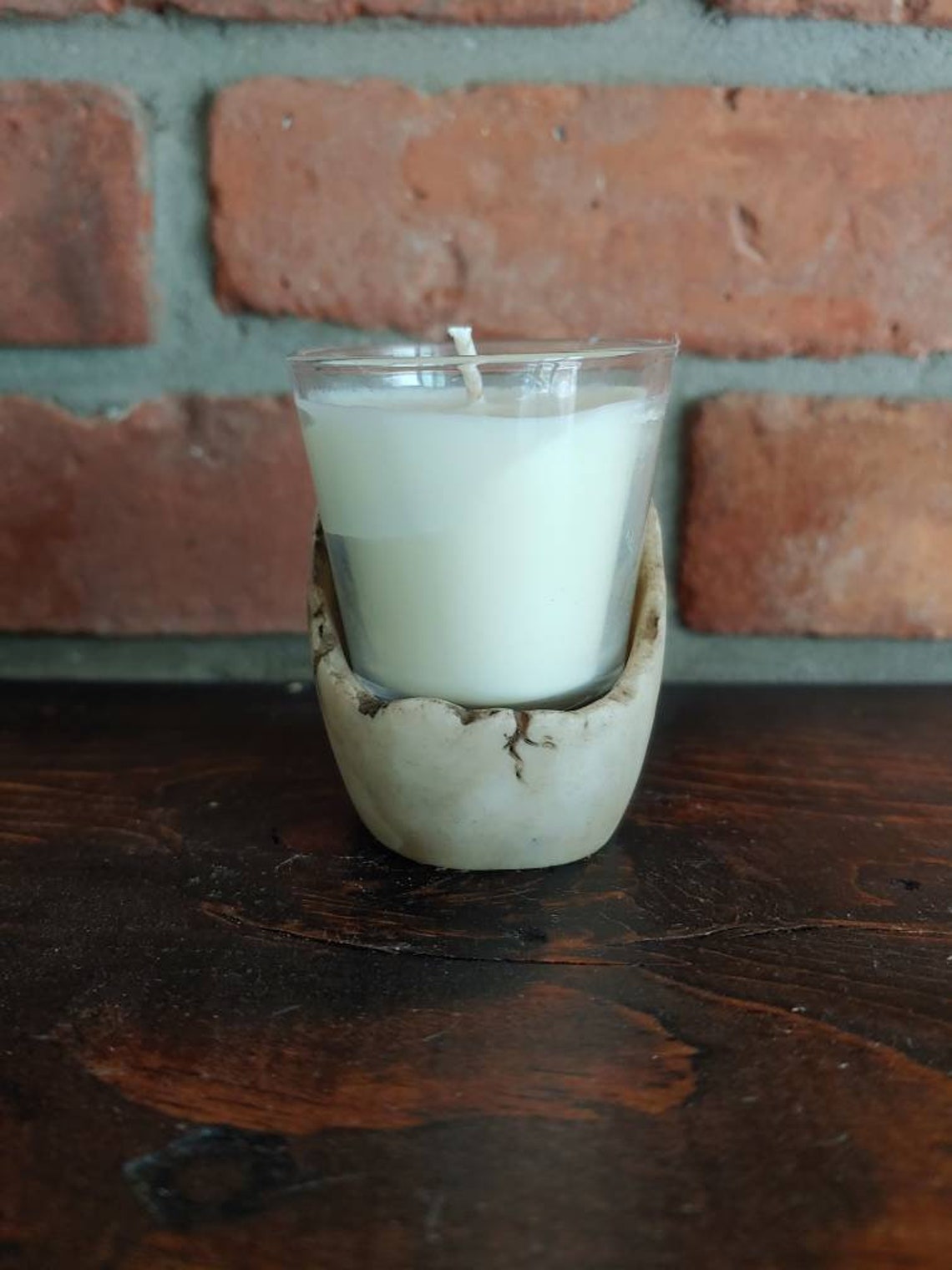 Skull Shot Glass Candle- Skull Candle- Bar Decor- Skull Decor- Custom ...