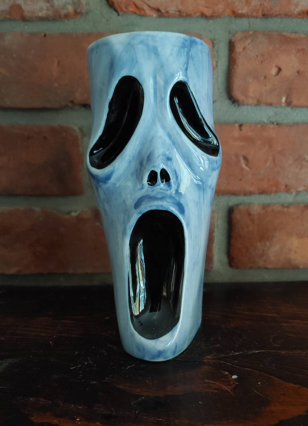 Tiki-screaming Ghost Candle-the Scream-unique Not Just for Halloween ...