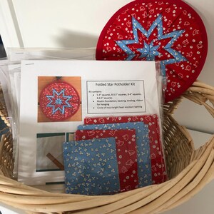 DIY Kit to Create Folded Star Potholder - Etsy