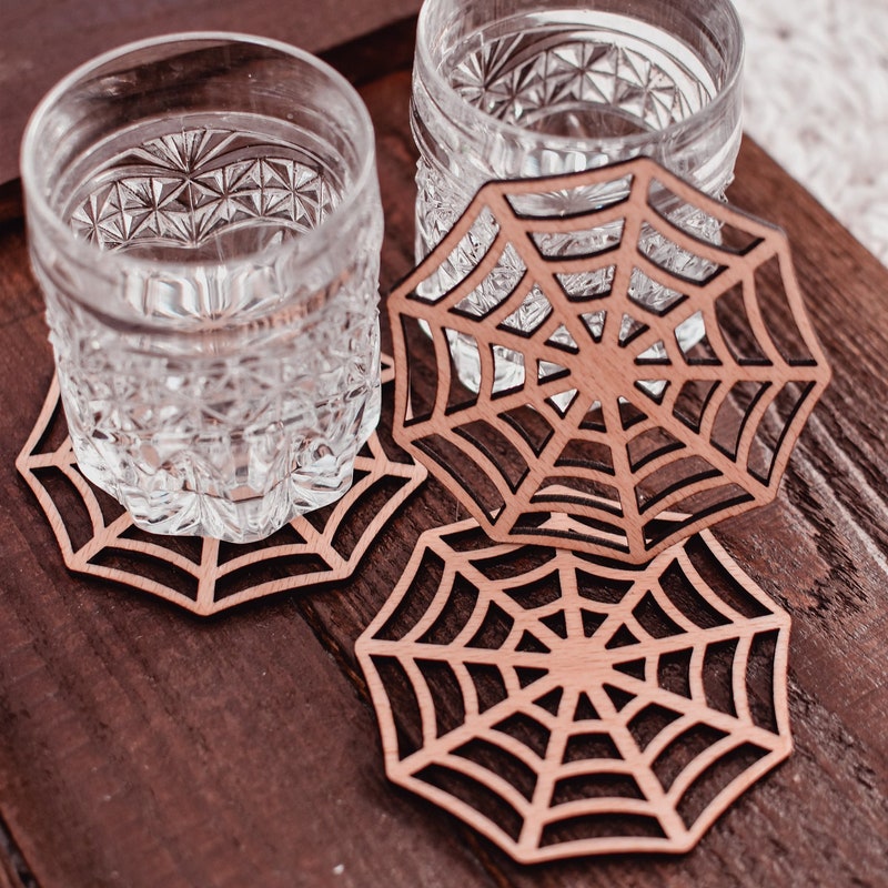Halloween Coasters - Etsy