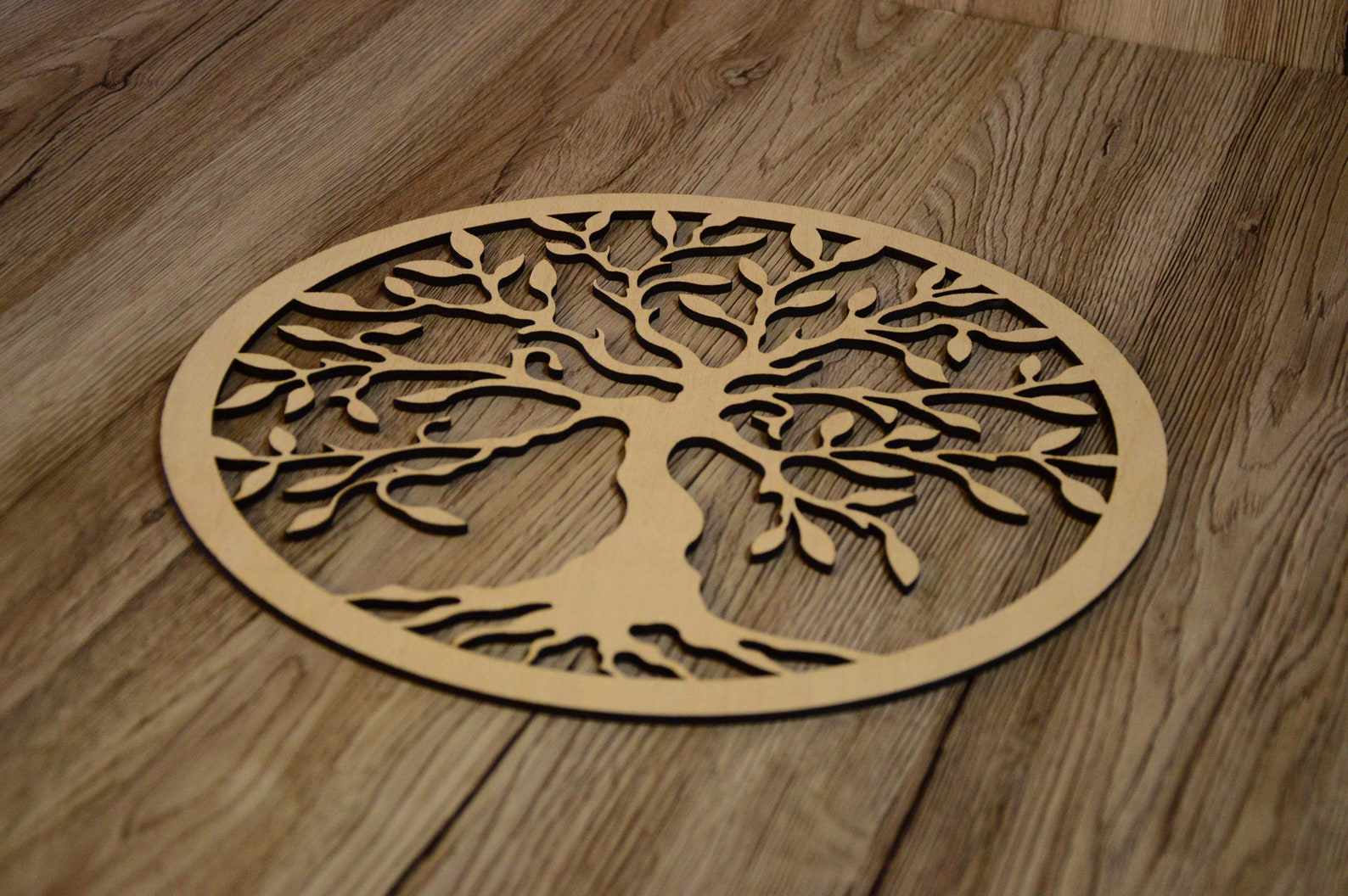 Tree of Life Wooden Wall Decoration Panel Room Devision - Etsy