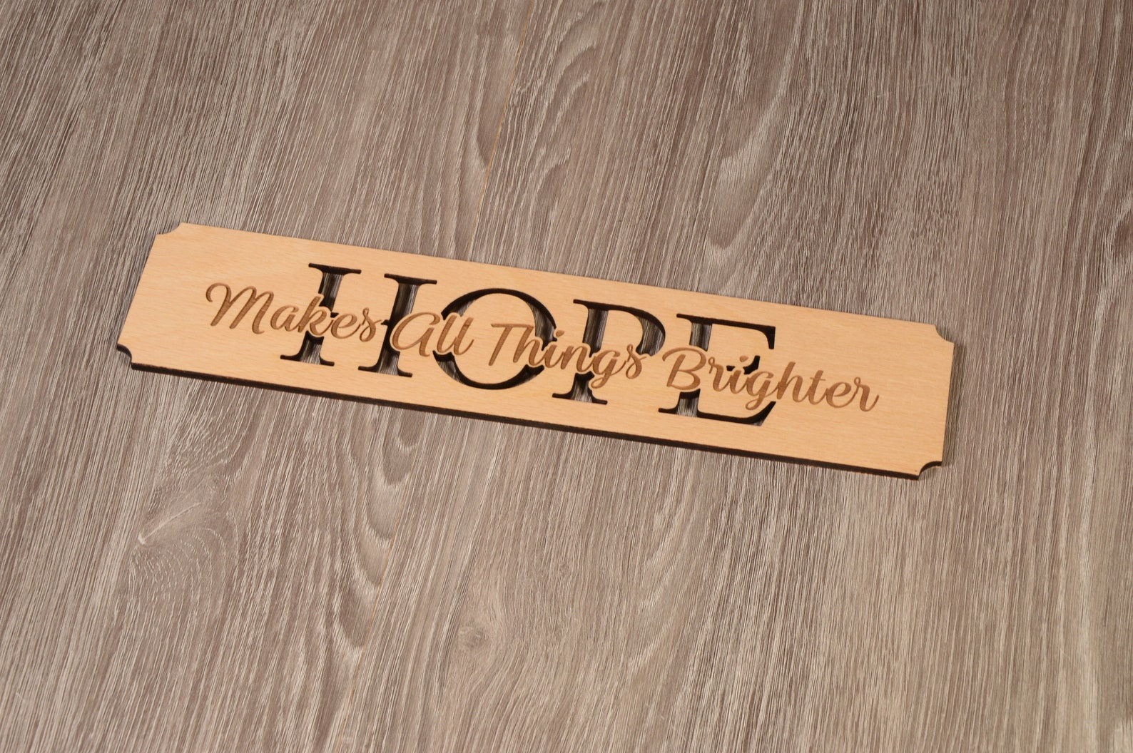 Hope Wall Sign Hope Wood Wall Art Hope Wall Decor Hope | Etsy