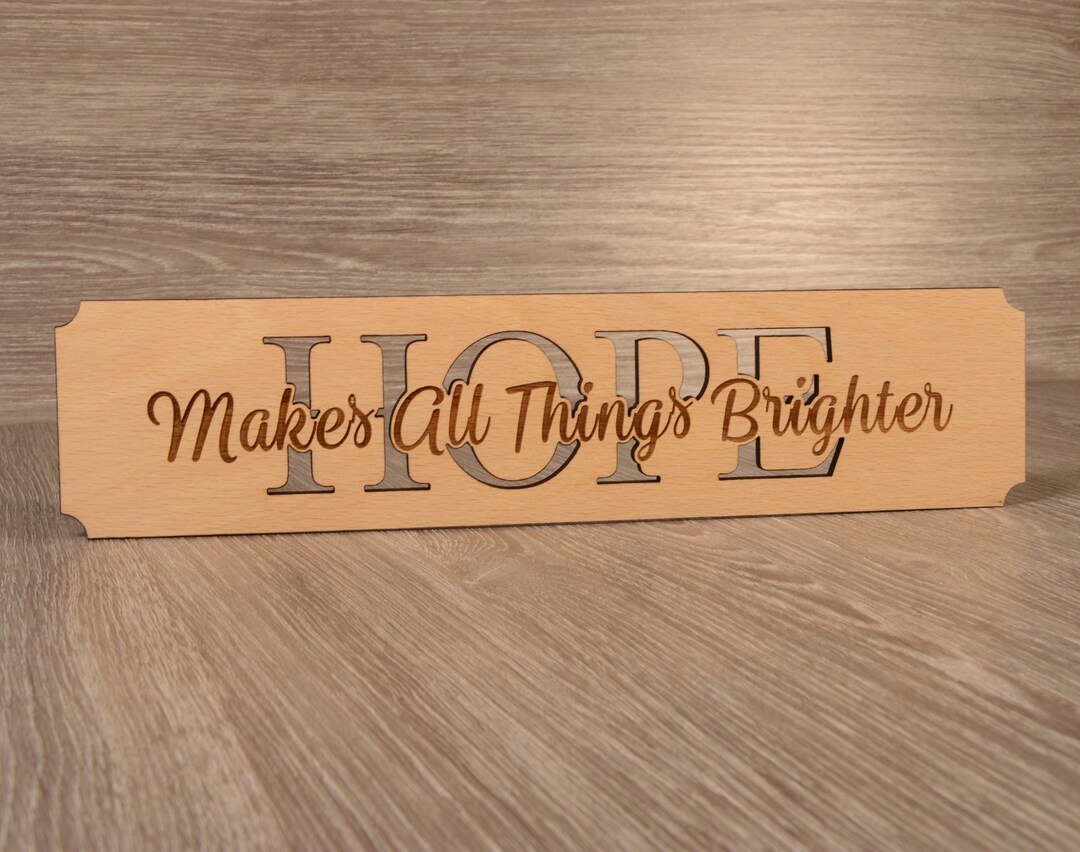 Hope Wall Sign, Hope Wood Wall Art, Hope Wall Decor, Hope Wooden Sign ...