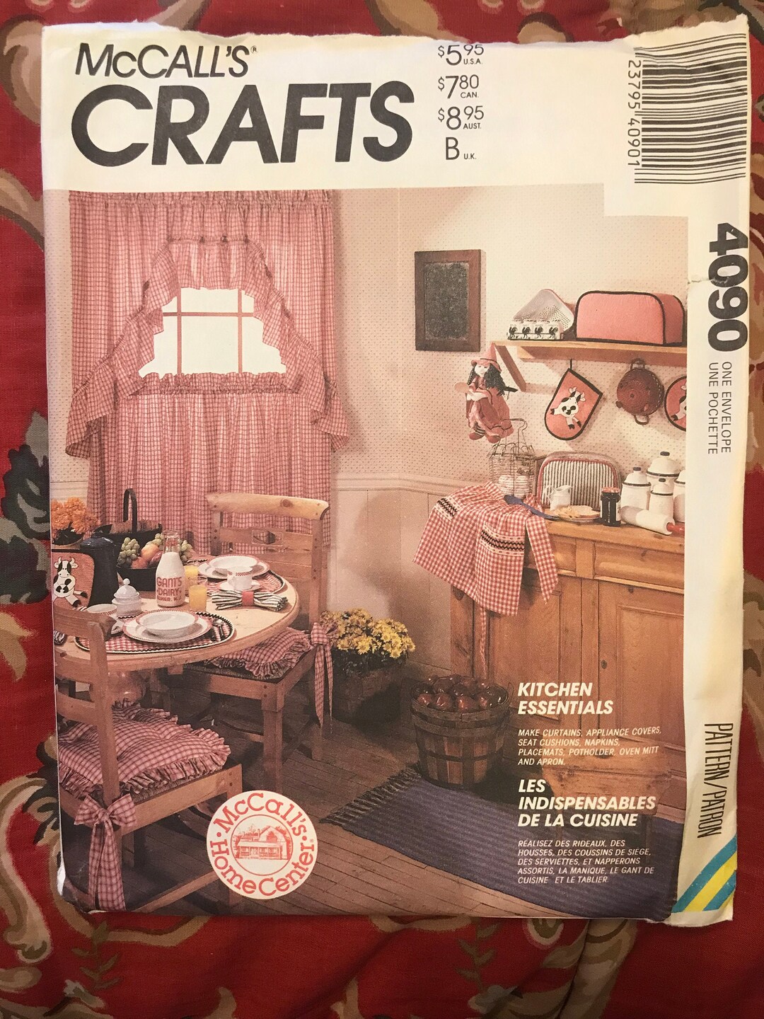 McCall es Crafts 4090 und Einfachheit Haus 8696 Küche Dekor und Stuhl ...
