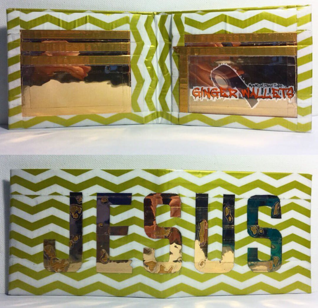 Jesus Duct Tape Bifold Wallet - Etsy