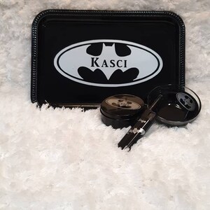 Batman Rolling Tray - Etsy