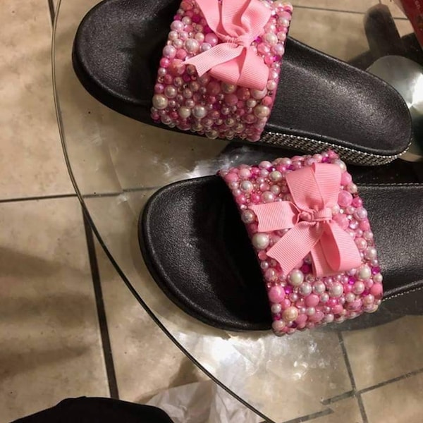 Bling Slides - Etsy