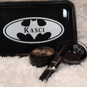 Batman Rolling Tray - Etsy