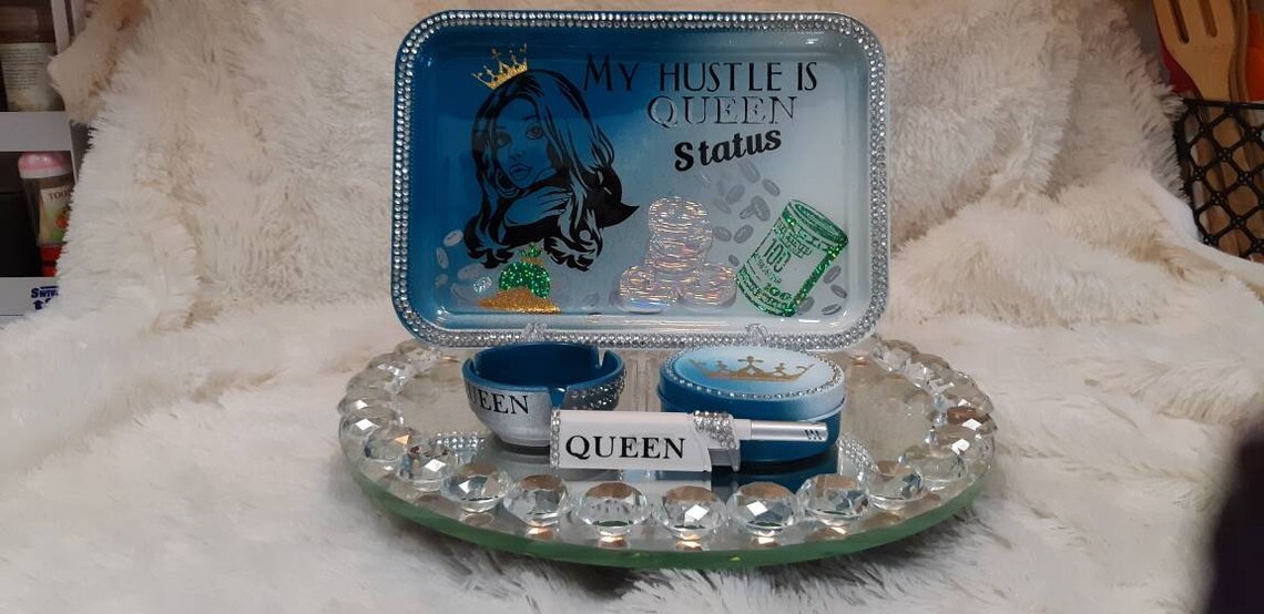 Bling Money Queen Tray Set - Etsy