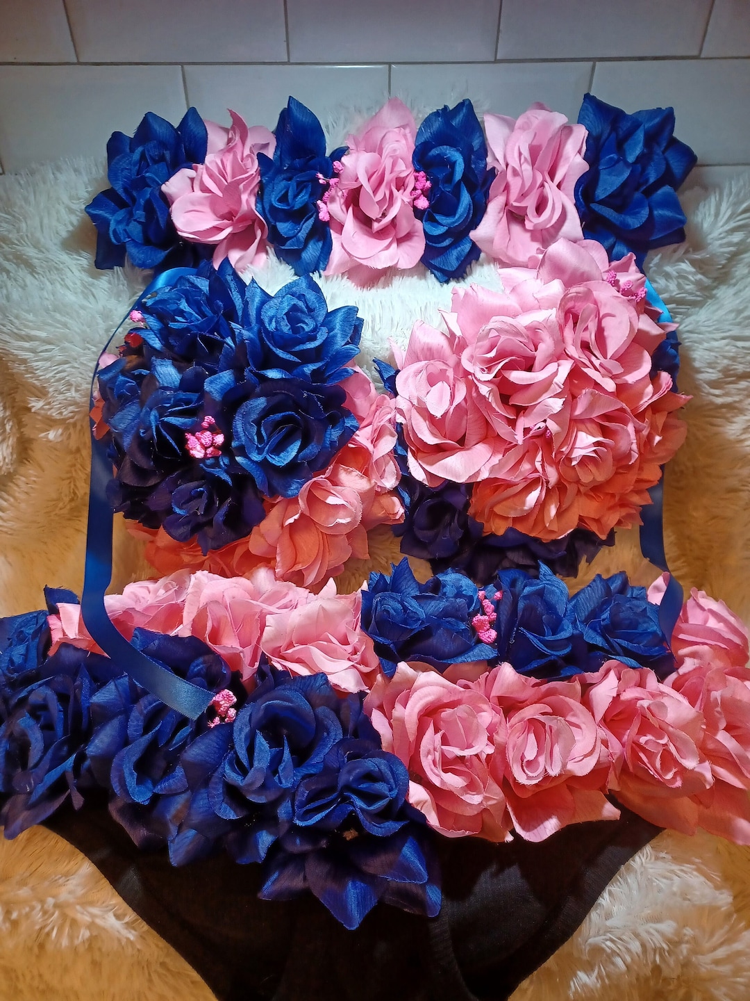 Bubblegum Swirl Floral Set - Etsy