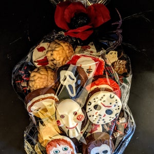 Horror Chocolate Covered Cookies - Etsy
