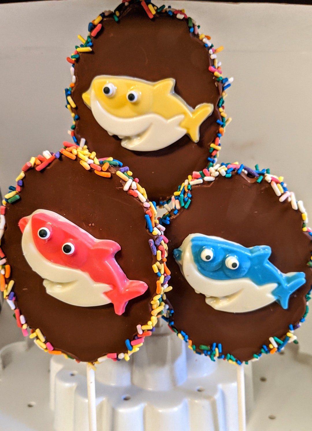 Shark Pops and Popcorn - Etsy