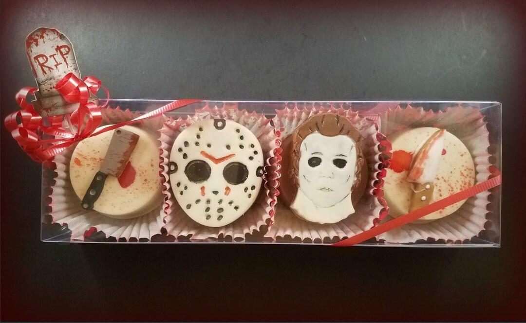 Horror Chocolate Covered Cookies - Etsy