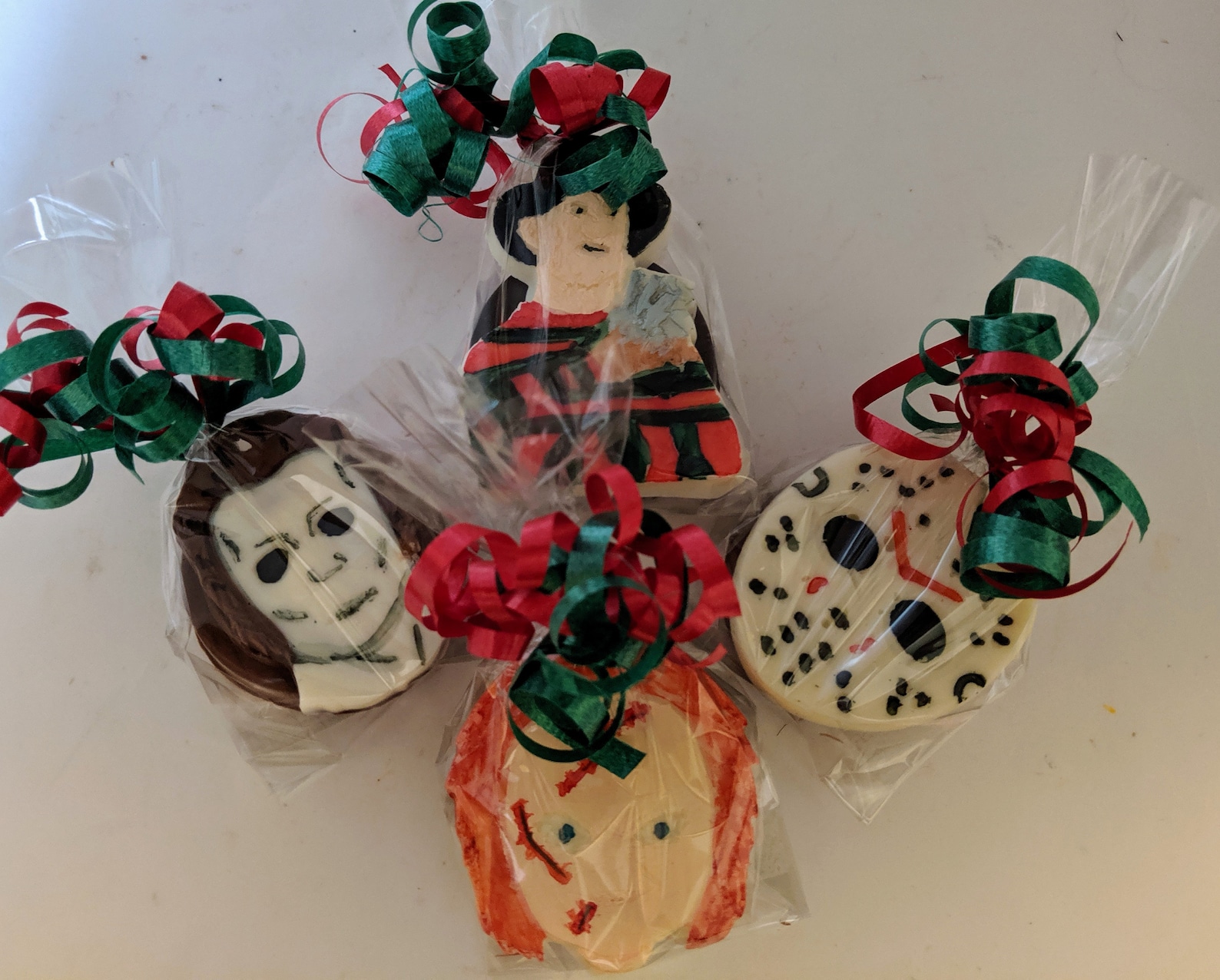 Horror Chocolate Covered Cookies - Etsy