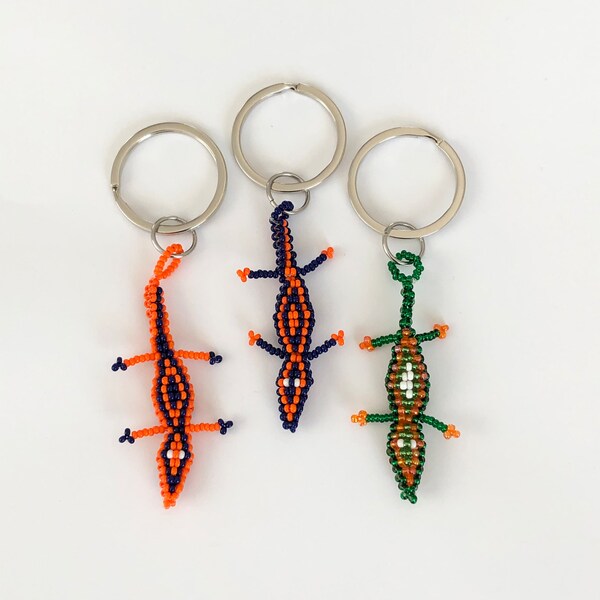 Lizard Keychain - Etsy