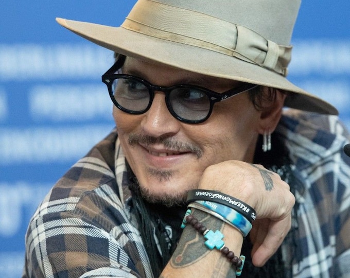 Johnny Depp Style Greek Turquoise Cross , Bronzite Turquoise and Black ...