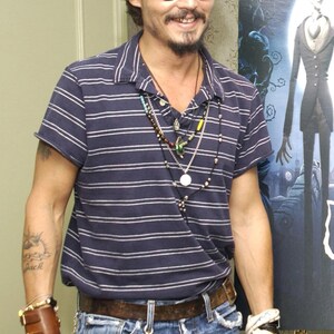 Johnny Depp Belt Clip Jeans Charm Key Chain Skull Charm - Etsy UK