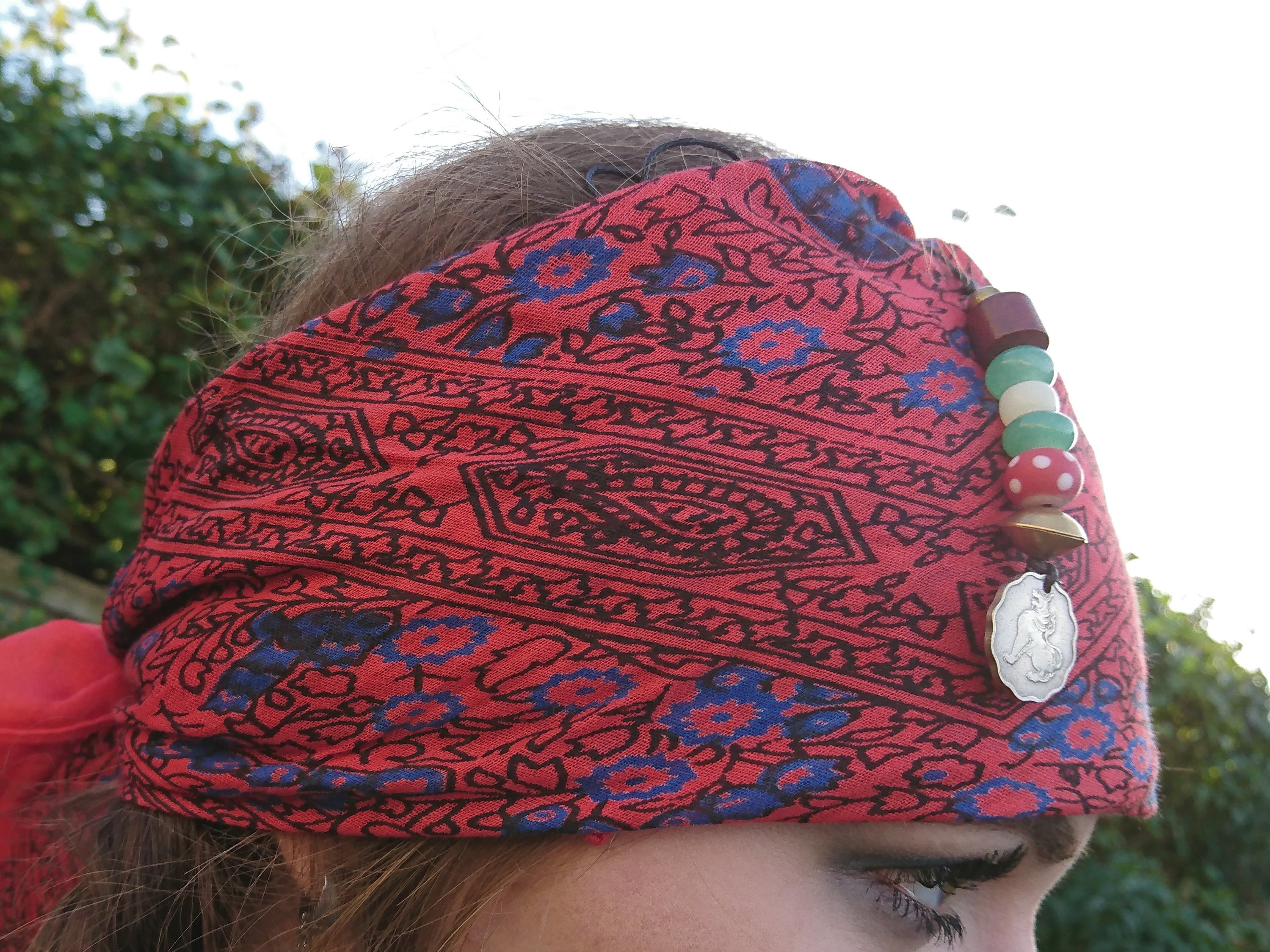 Jack Sparrow Large Bandana Scarf Johnny Depp Pirate - Etsy