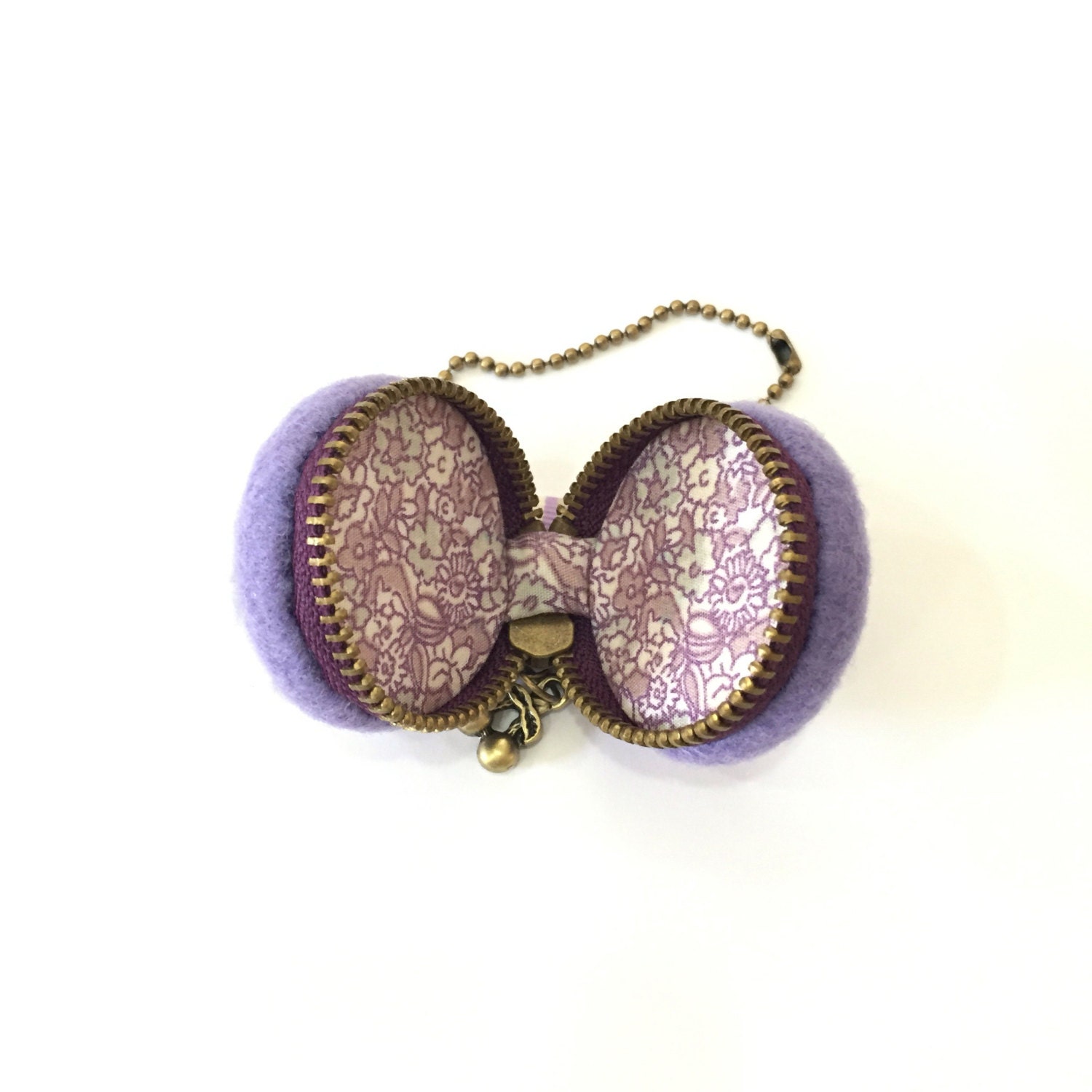 4 Cm Felt Blueberry Cupcake Macaron Coin Purse Macaron Purse - Etsy