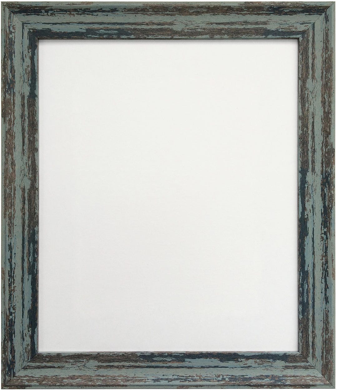 Industrial Blue Distressed Photo Frame: Recycled Plastic - Etsy
