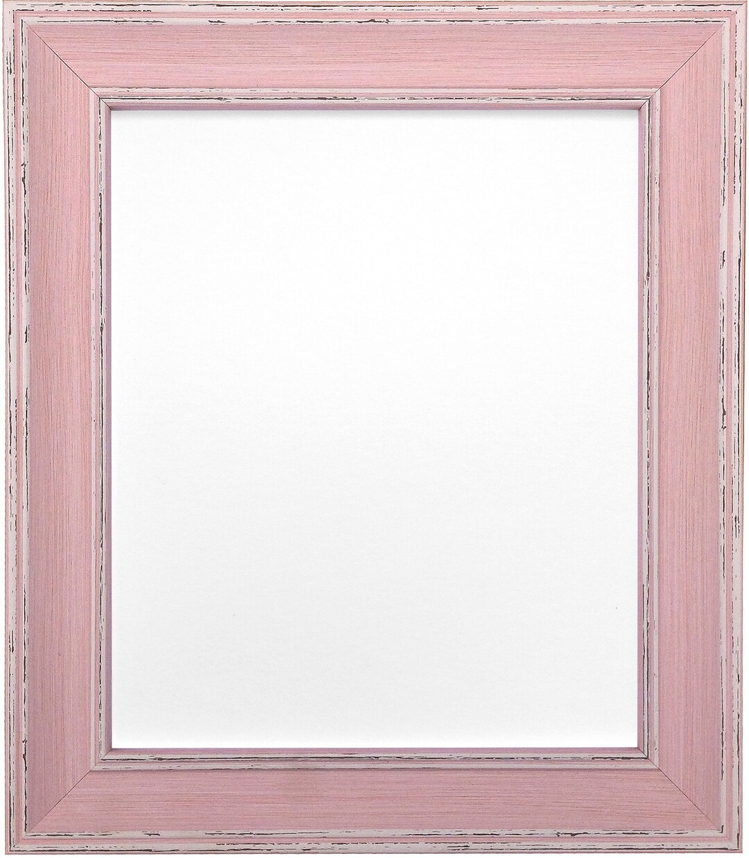 Scandi Pink Photo Frame, Pink Picture Frame, Pink Distressed Picture ...