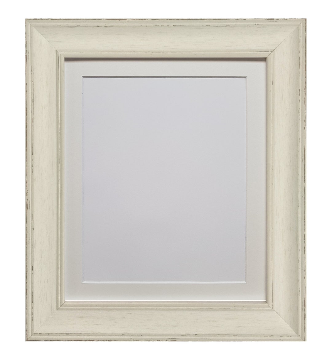 Scandi Ivory Grey Photo Frame With Ivory Mount Ivory Picture - Etsy