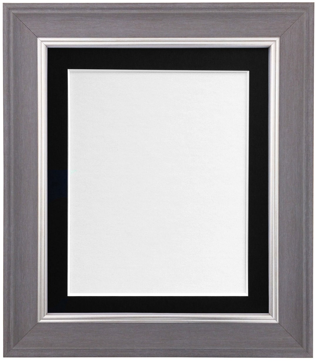 Scandi Slate Grey Photo Frame With Black Mount: Recycled Plastic - Etsy UK