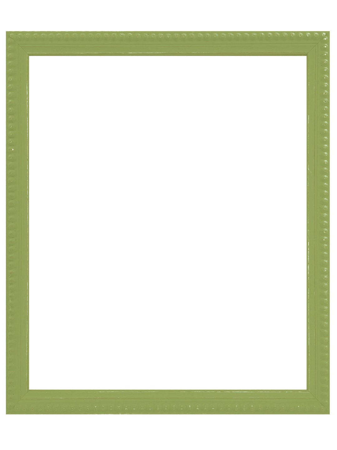 Crown Olive Green Wooden Picture Photo Frame Poster Frame - Etsy
