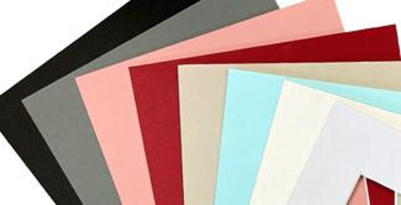 Mountboard Offcuts: Assorted Colors and Sizes Mixed Box of Backing ...