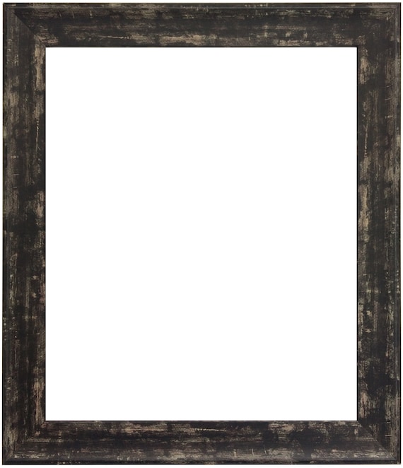 Industrial Black Photo Frame Distressed Picture Frame - Etsy UK