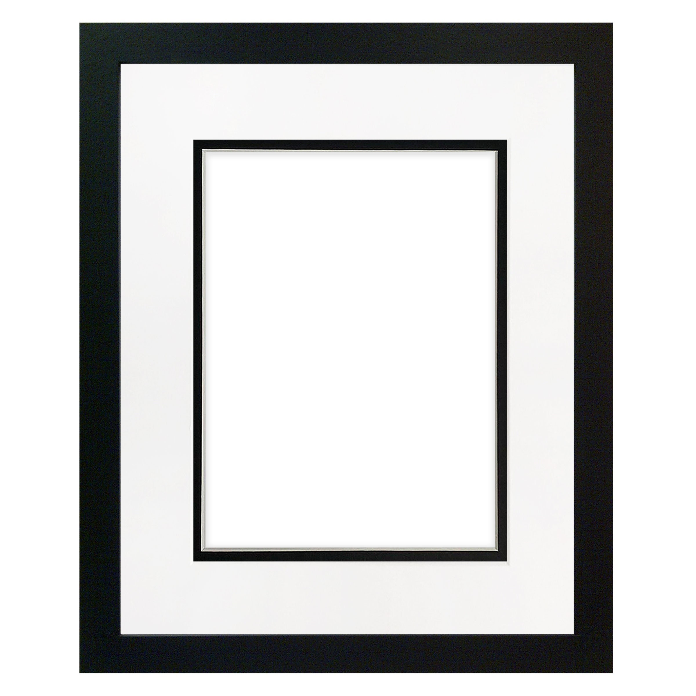 Black Frame With White Border