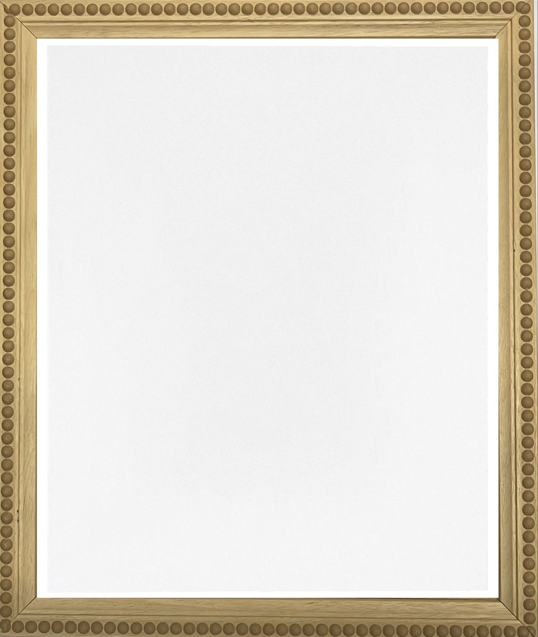 Crown Wooden Picture Frame: Unfinished Obeche Wood, Custom Sizes - Etsy