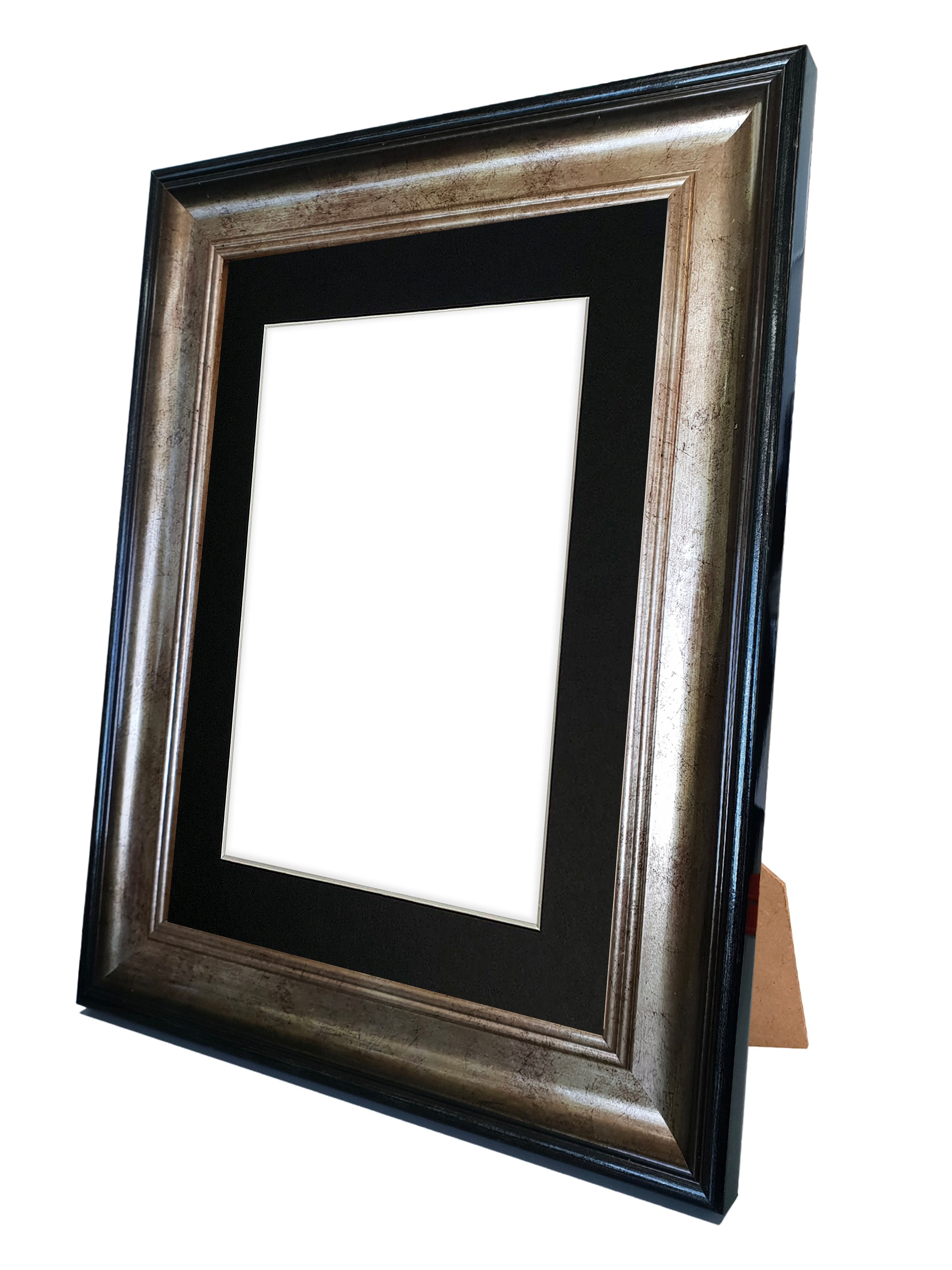 Scandi Black & Gold Photo Frame With Black Mount Gold Picture - Etsy UK