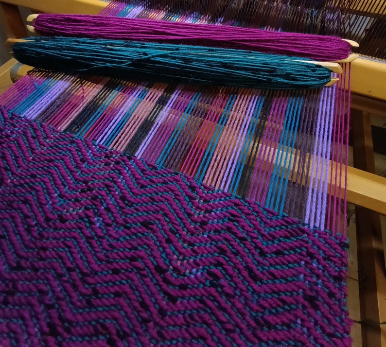 4-shaft Zig Zag Weaving Pattern Simply to Use/no Need to Read - Etsy