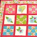 Flower Garden Quilt PATTERN - Baby Girl Quilt Pattern - Quilt Pattern ...