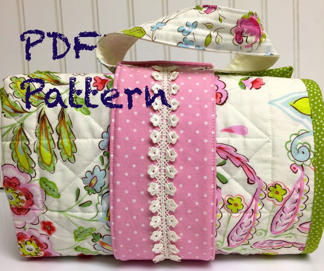 Travel Changing Pad Pattern -baby Quilt Pattern - PDF Pattern - Clutch ...