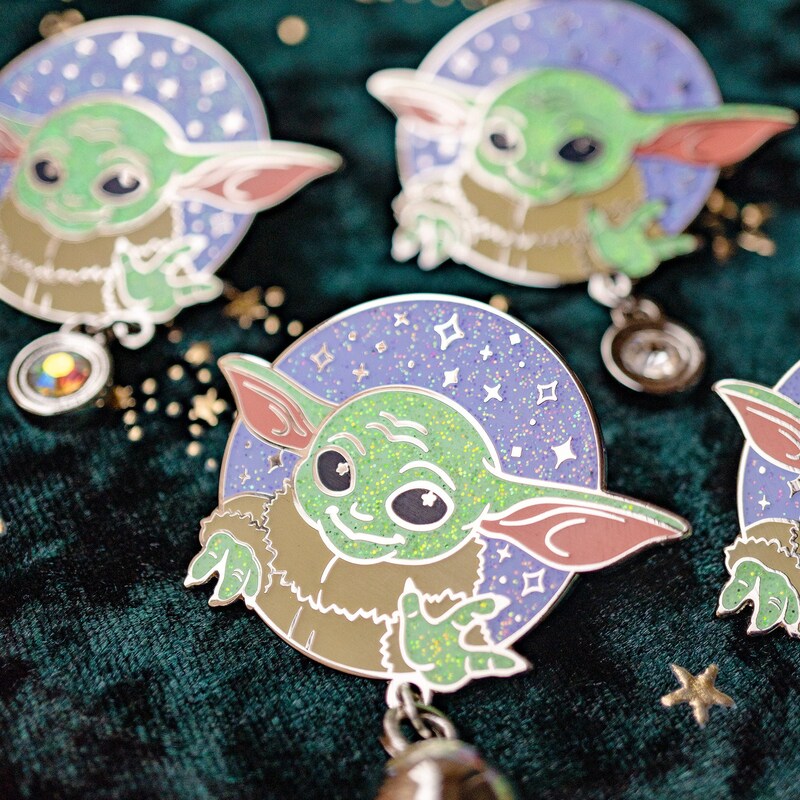Grogu Enamel Pin - Etsy