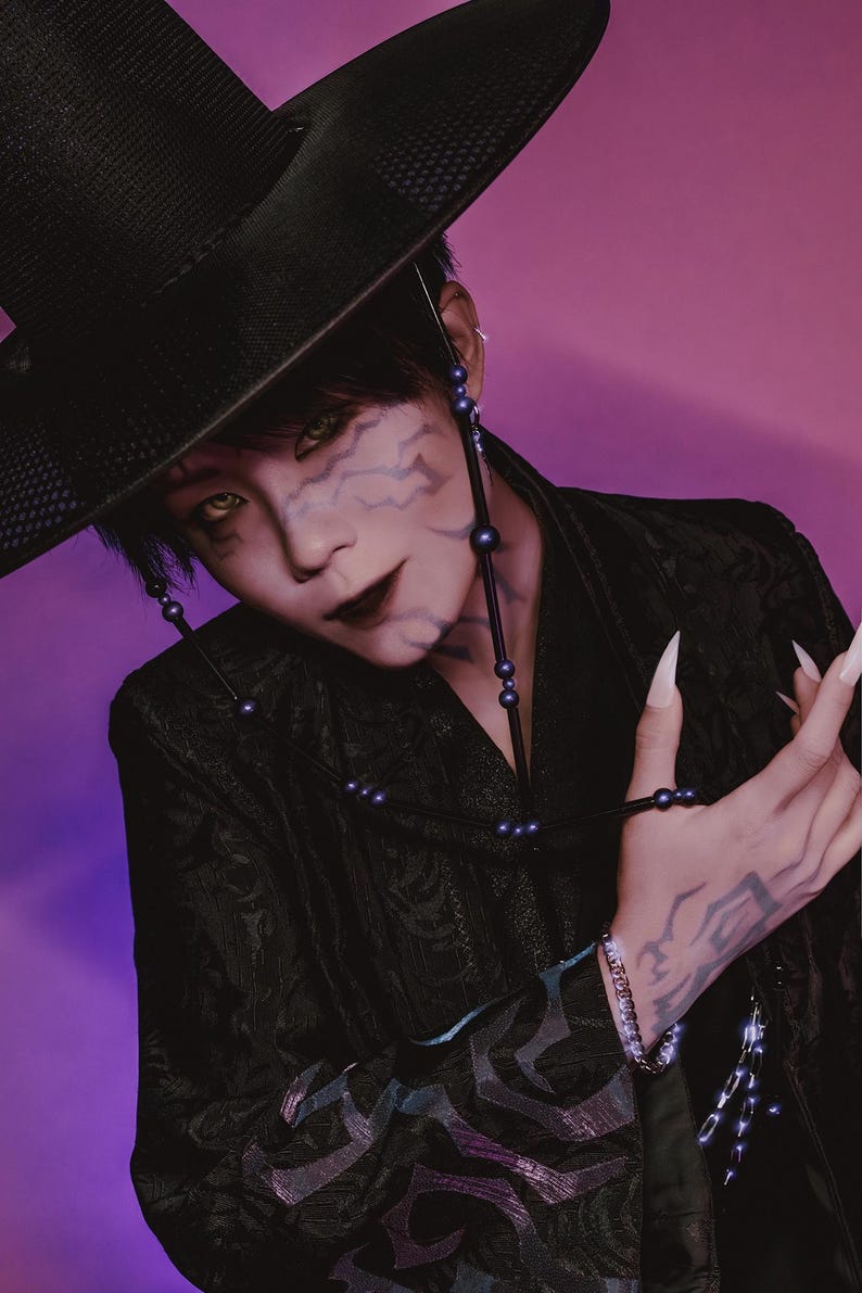 KDH Demon Jinu Cosplay Temporary Tattoos | Kpop Demon Hunters, Saja ...