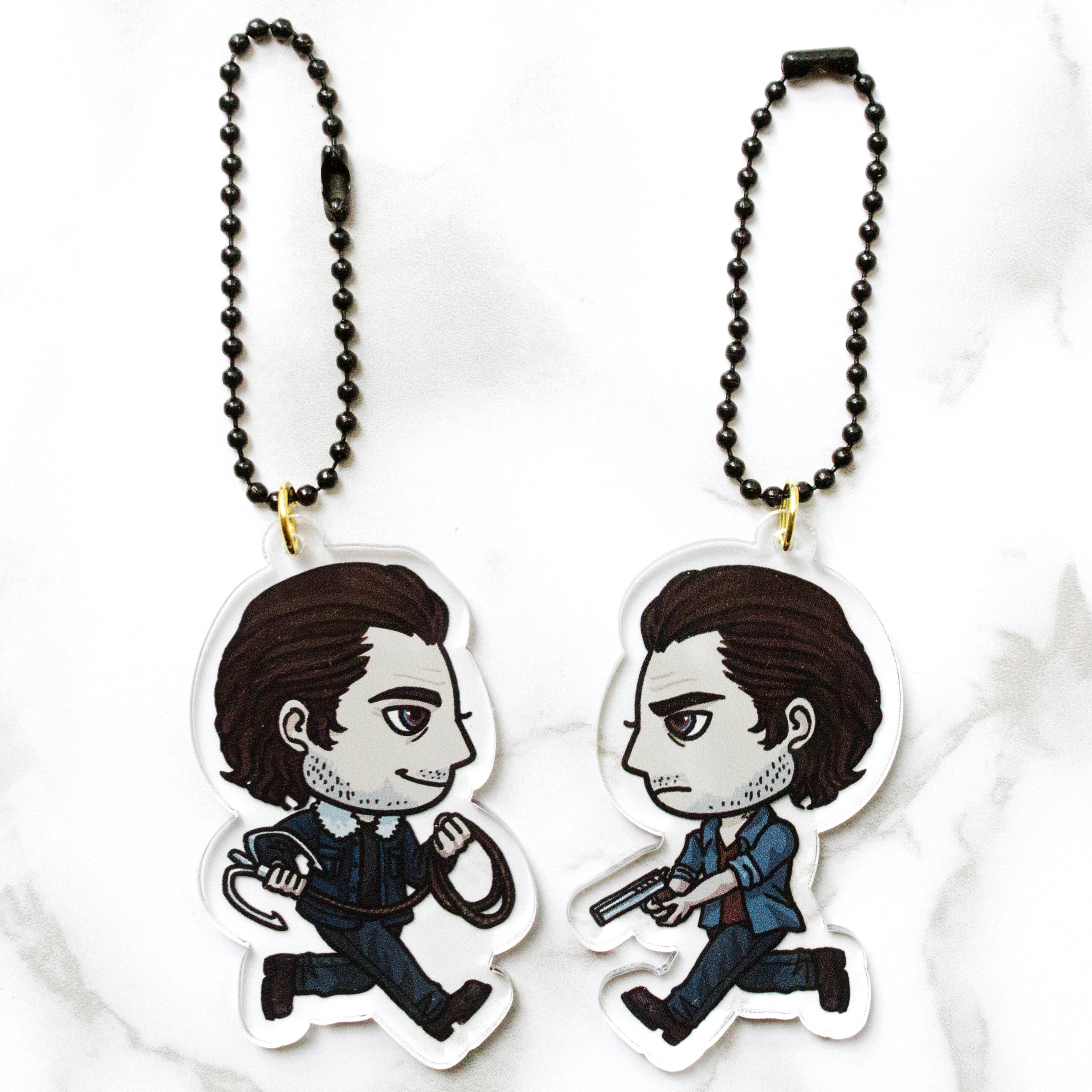 Uncharted 4 A Thief's End - Samuel Drake Acrylic Keychain - Etsy