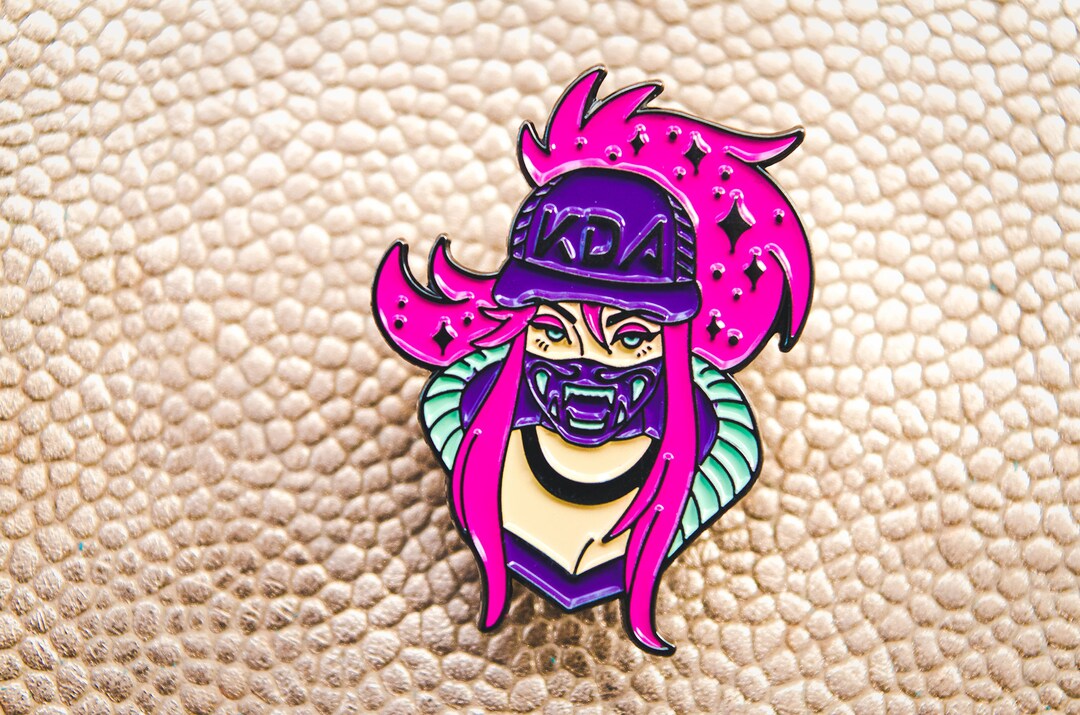 League of Legends K/DA Akali Enamel Pin - Etsy