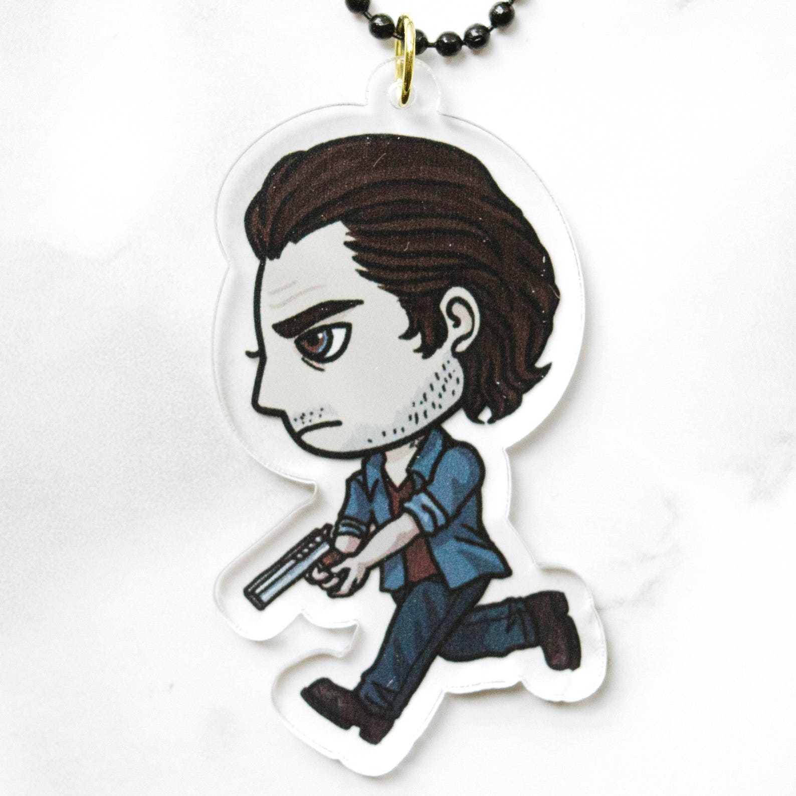 Uncharted 4 A Thief's End - Samuel Drake Acrylic Keychain - Etsy