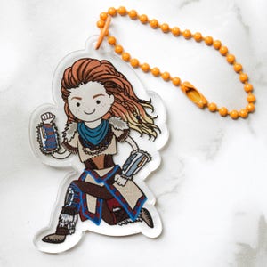 Horizon Zero Dawn HZD Acrylic Keychains (aloy , Erend ,nil) - Etsy