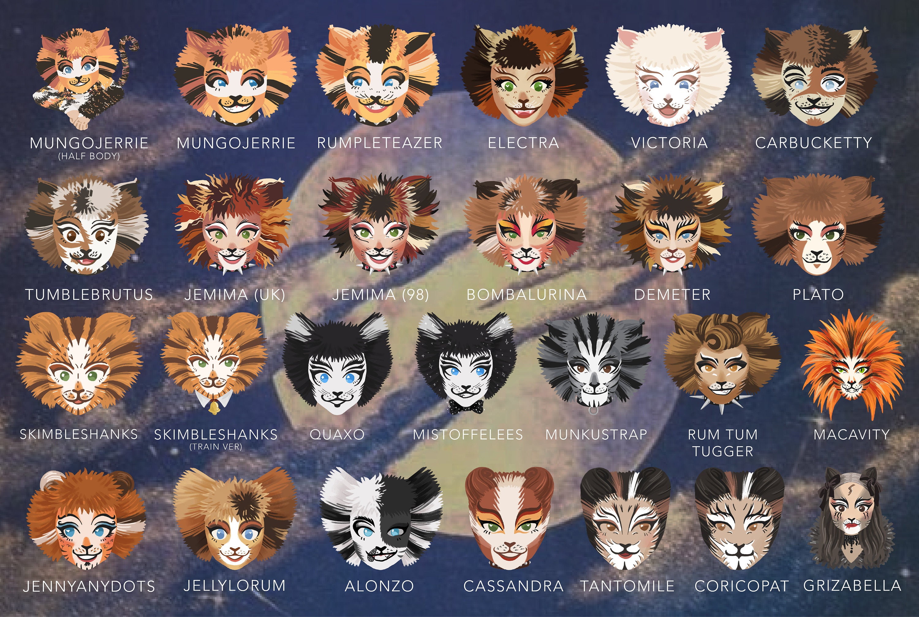 Cats Musical Cassandra