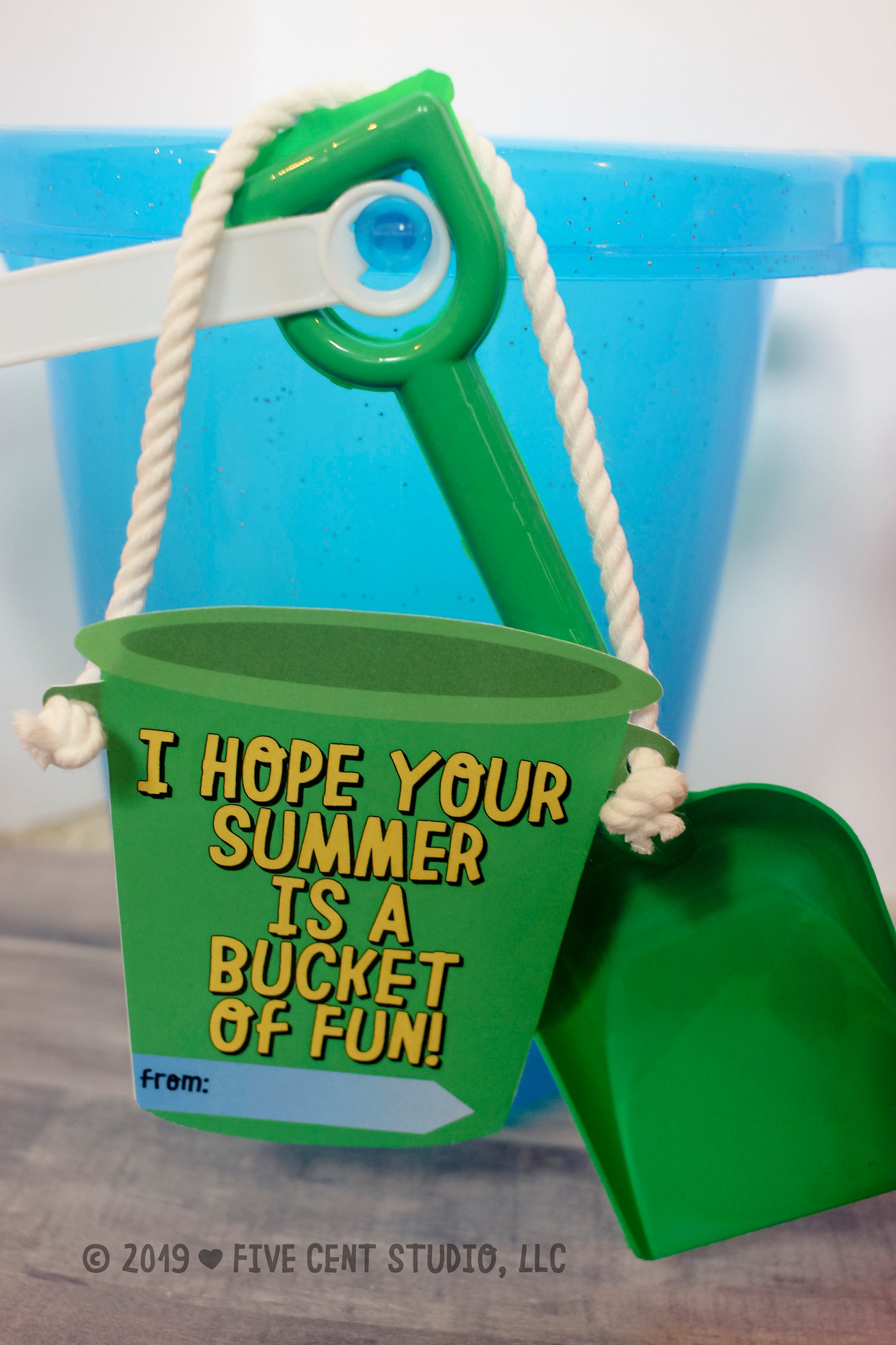 Buckets of Fun Printable Sand Bucket Tags for End of the - Etsy