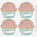 Muffin Compares to You Chocolate Chip Valentine's Day Muffin Shaped Tag ...