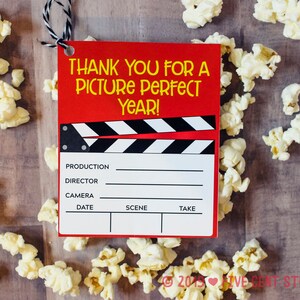 Thank You for A Picture Perfect Year Movie Themed Teacher End of School ...